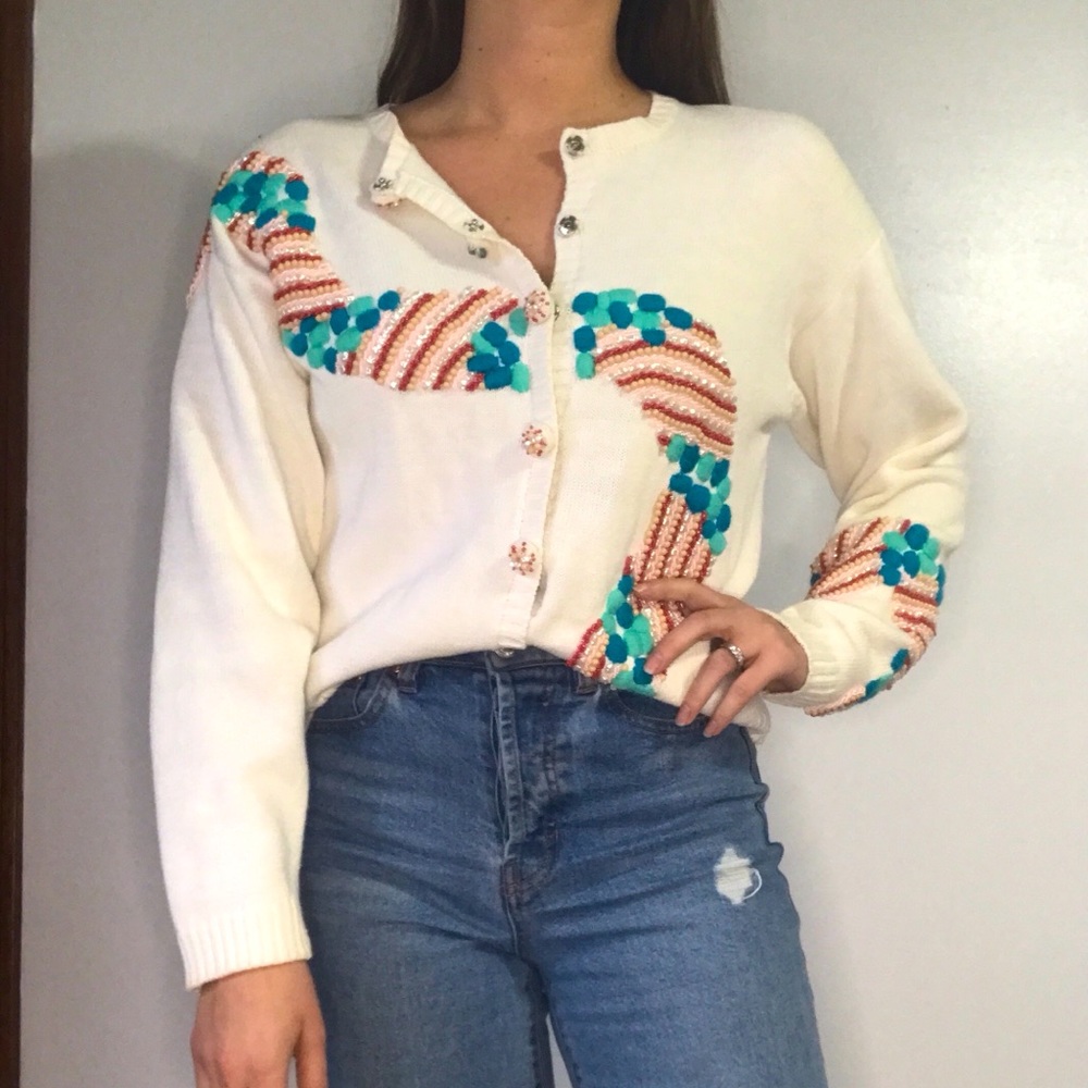Marisa Christina Lisa Nichols Embroidered Vintage Car… - Gem